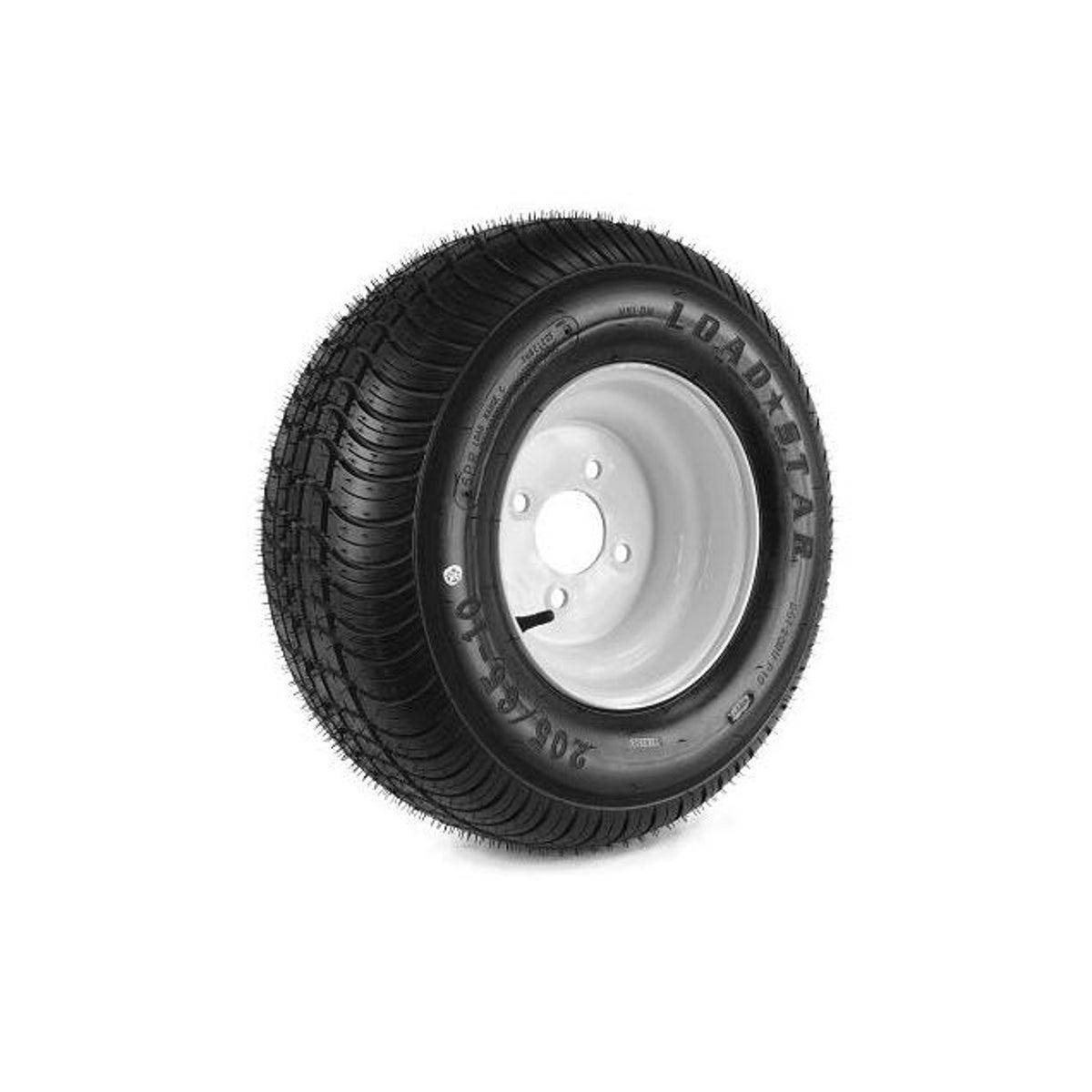 Kenda Loadstar 205/65-10 LRC 4-Hole Spoke Trailer Tire & Wheel Assembly ...