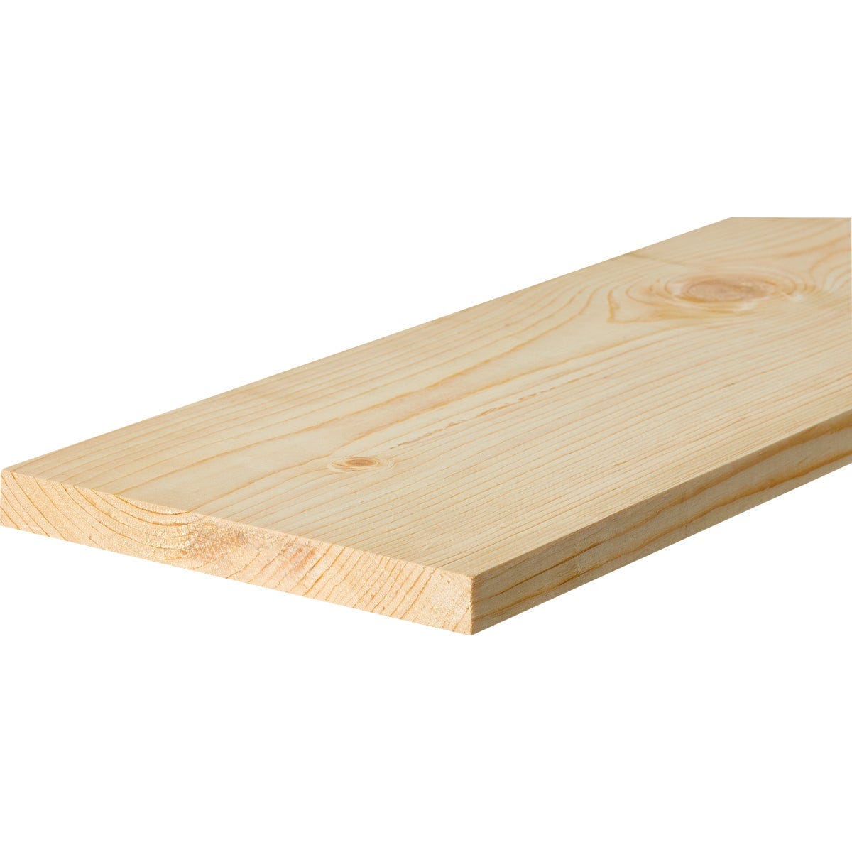 1 In. x 8 In. x 8 Ft. Clear & Better Radiata Pine Board | True Value ...
