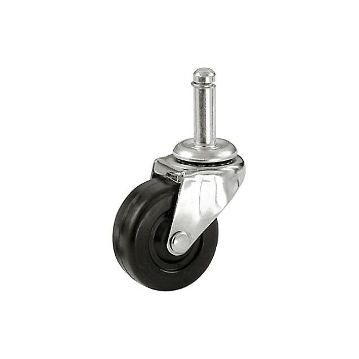Richelieu 2 In. Friction-Grip Stem Rubber Wheel Caster | True Value ...