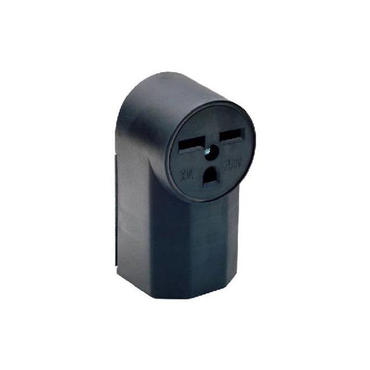 Legrand Pass & Seymour 30A 250V Black Surface Mount Power Outlet | True ...