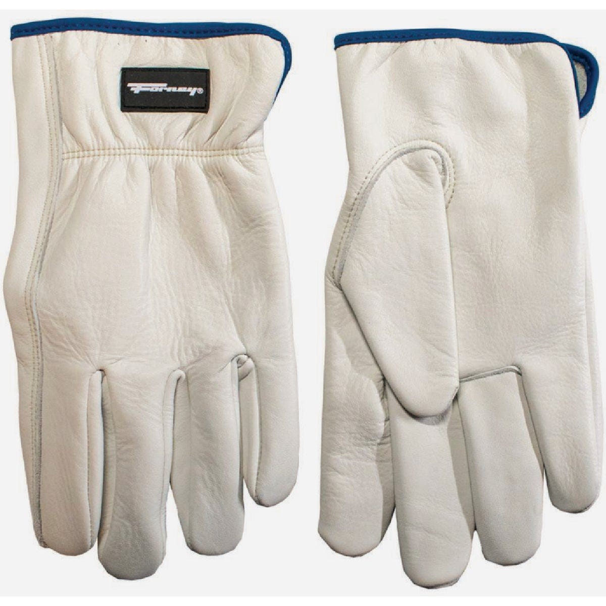 Forney Men's Large Hydra-Lock Leather Water-Resistant Work Gloves ...