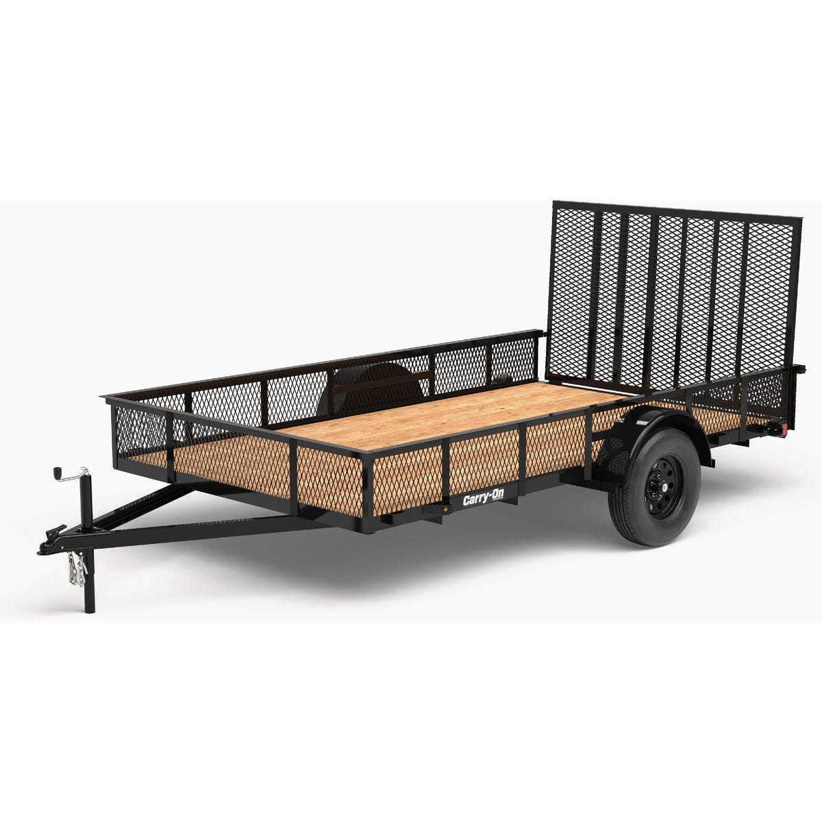 Carry-On Trailer 6.3 Ft. x 12 Ft. 2,090 Lb. Treated Lumber Utility ...