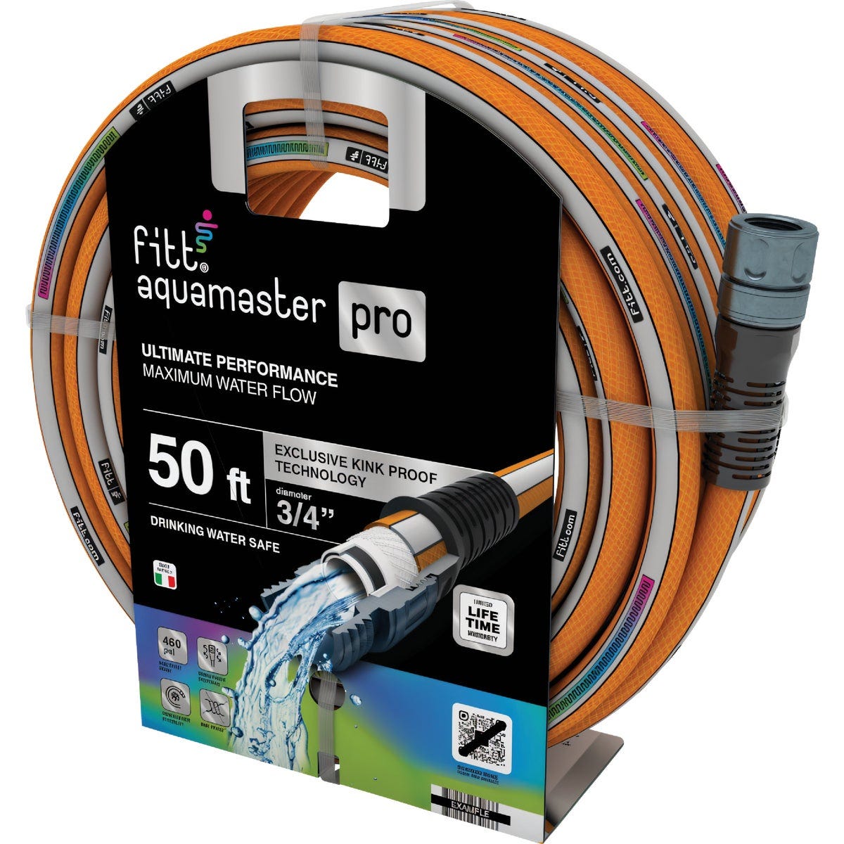 Fitt Aquamaster Pro 3/4 In. Dia. x 50 Ft. Hybrid Hose | True Value Hardware