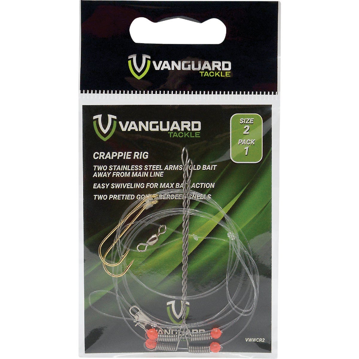 Vanguard Size 6 20 Lb. Crappie Rig Leader Hook | True Value Hardware