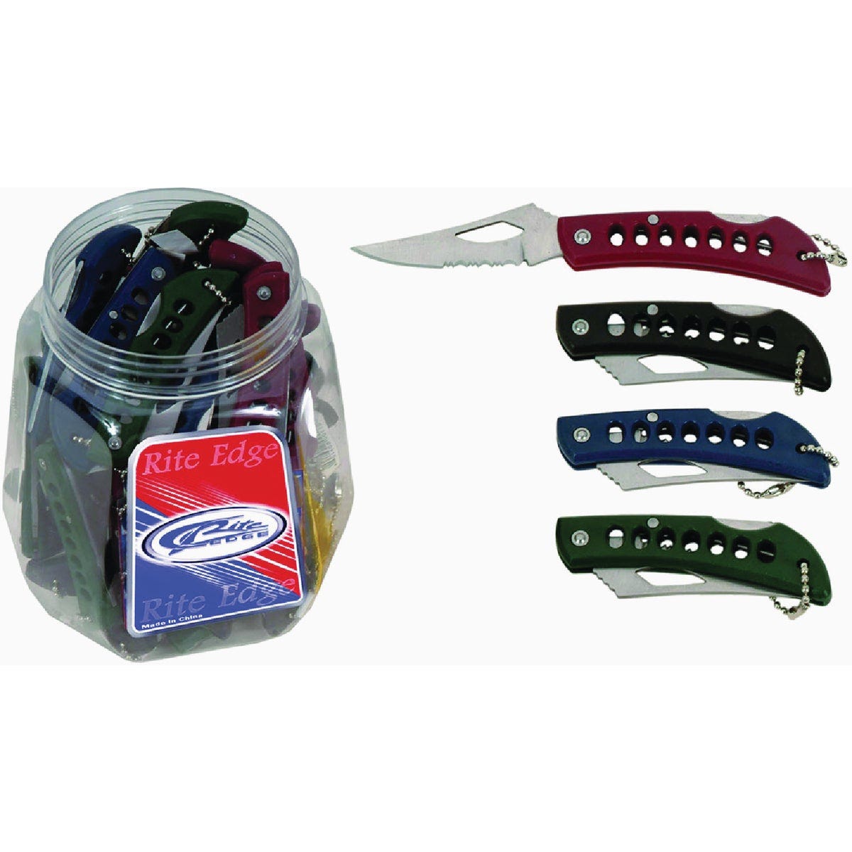 Rite Edge Eagle Eye Knife Display Jar (36-Piece) | True Value Hardware