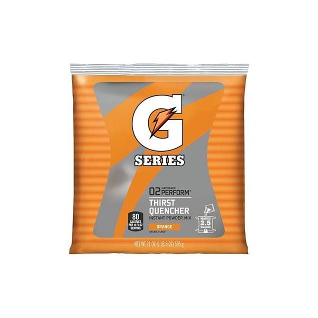 Gatorade 21 Oz. Orange G Series Thrist Quencher Powder Packet | True ...