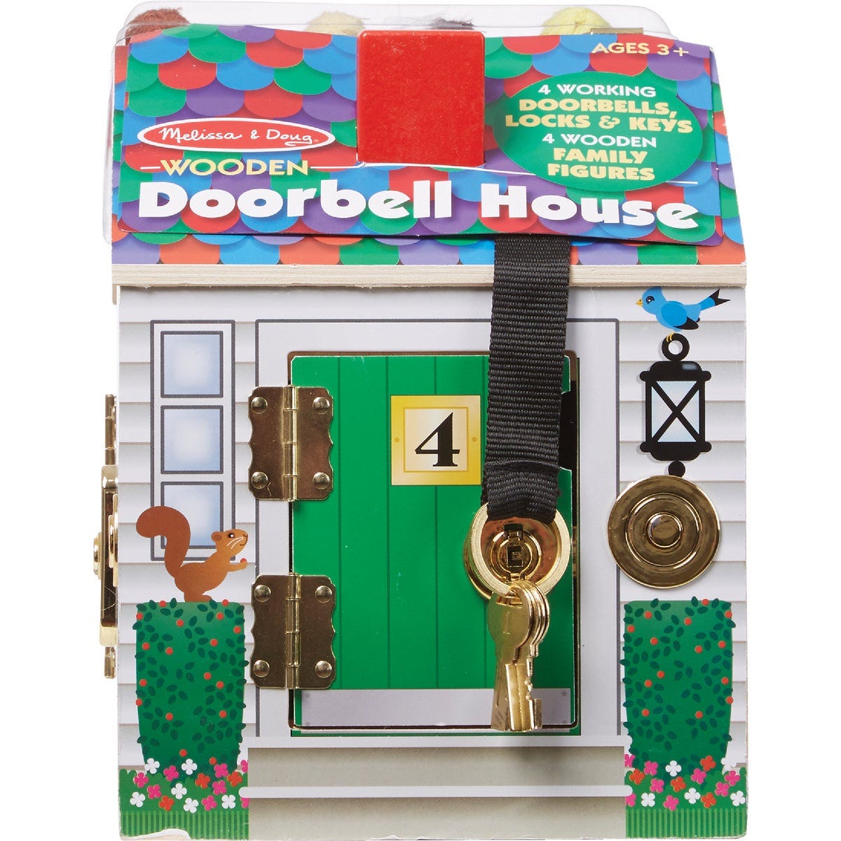 Melissa & Doug Wooden Doorbell House | True Value Hardware