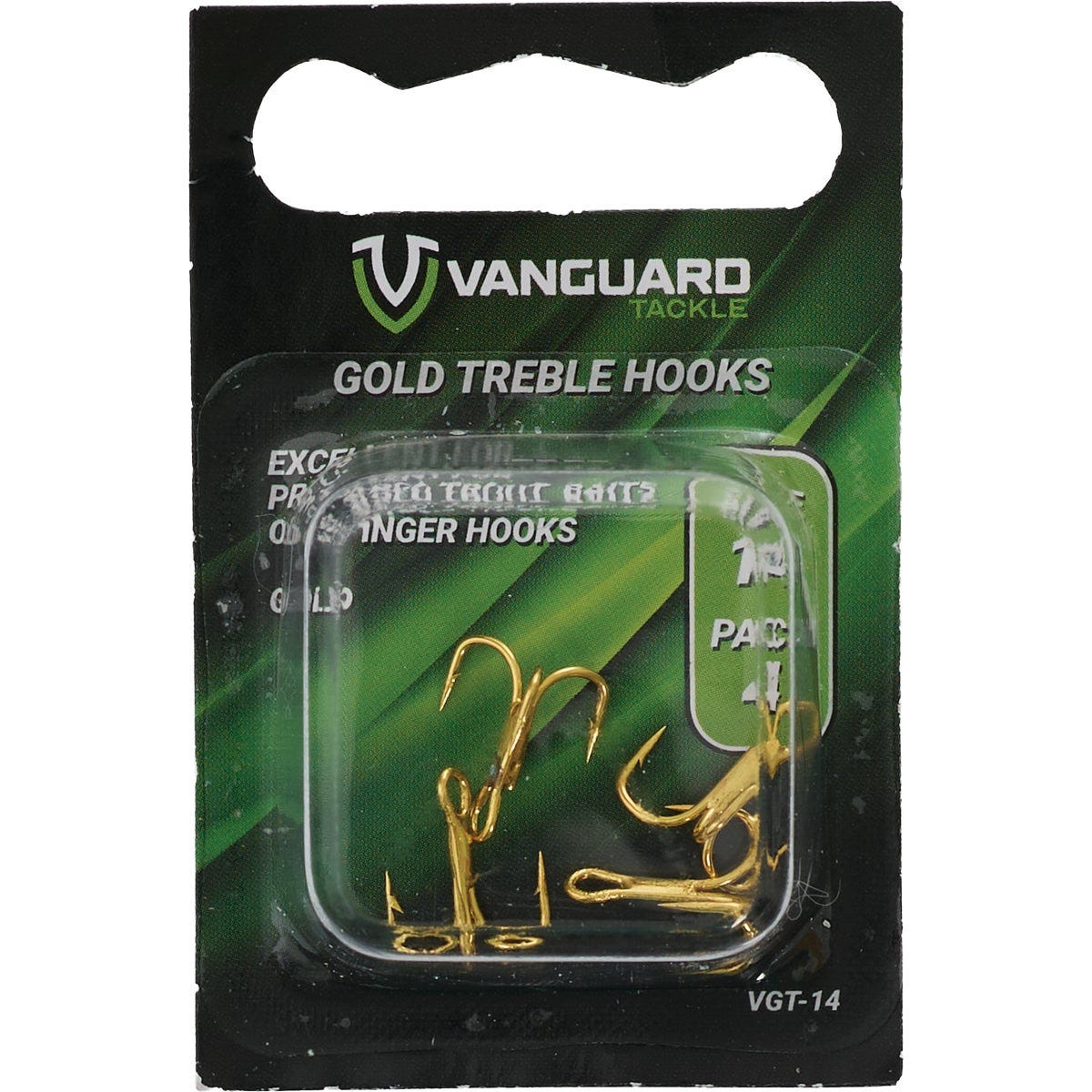Vanguard Size 14 Gold Treble Fishing Hooks (25-Pack) | True Value Hardware