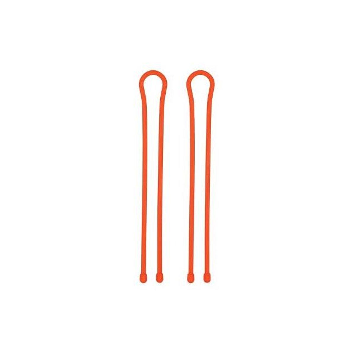 Nite Ize 24 In. Gear Tie Reusable Rubber Twist Tie, Bright Orange (2 ...