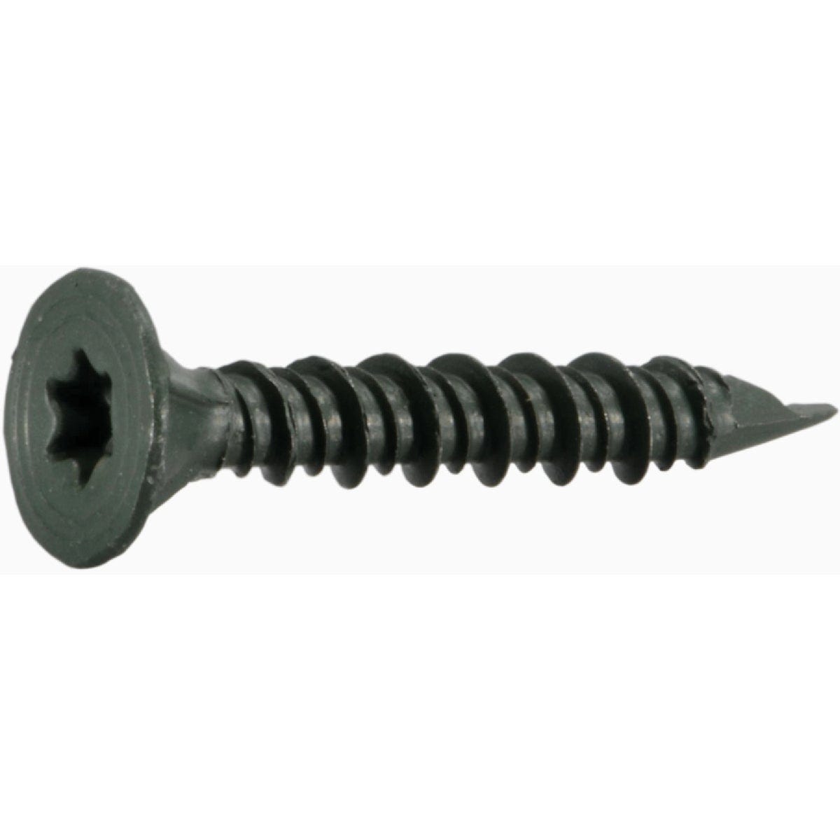 Midwest Fastener #9 x 1-1/4 In. Green Ceramic Coated Steel Star Drive ...