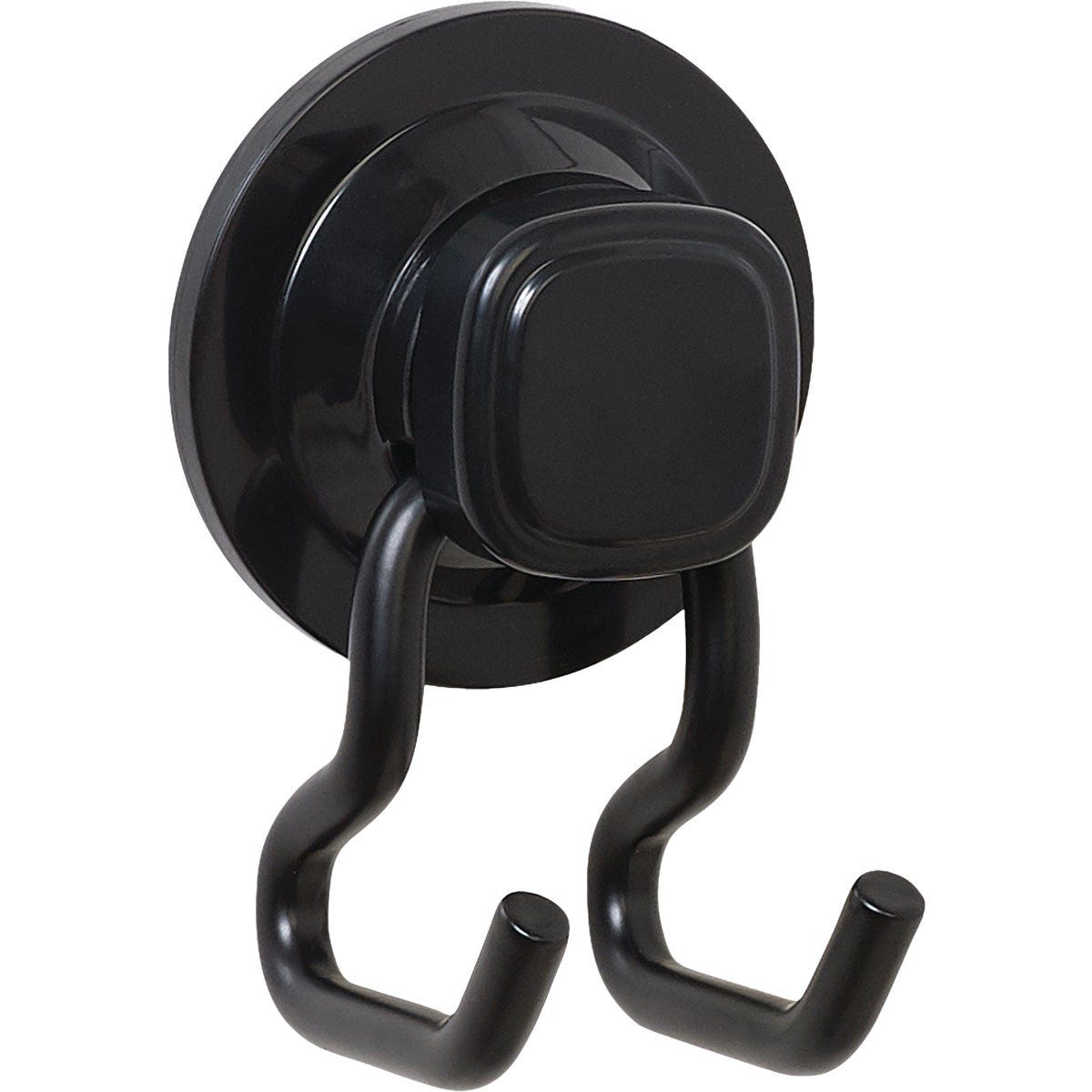 Zenna Home Rustproof Matte Black Power Grip Pro Adhesive/Suction Shower ...
