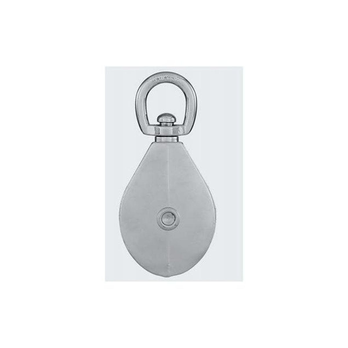 National Hardware 2 In. 55 Lb. Load Nickel Swivel Pulley | Do it Best