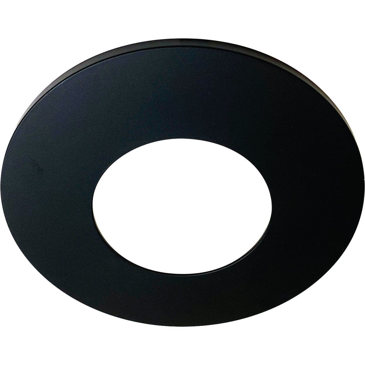 Halo 9 In. Matte Black Surface Mount Decorative Disc Overlay | True ...