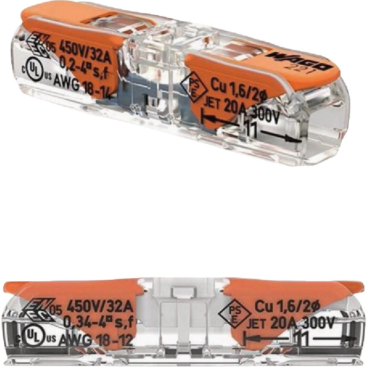 Wago Inline Splice Lever Connector (10-Pack) | True Value Hardware