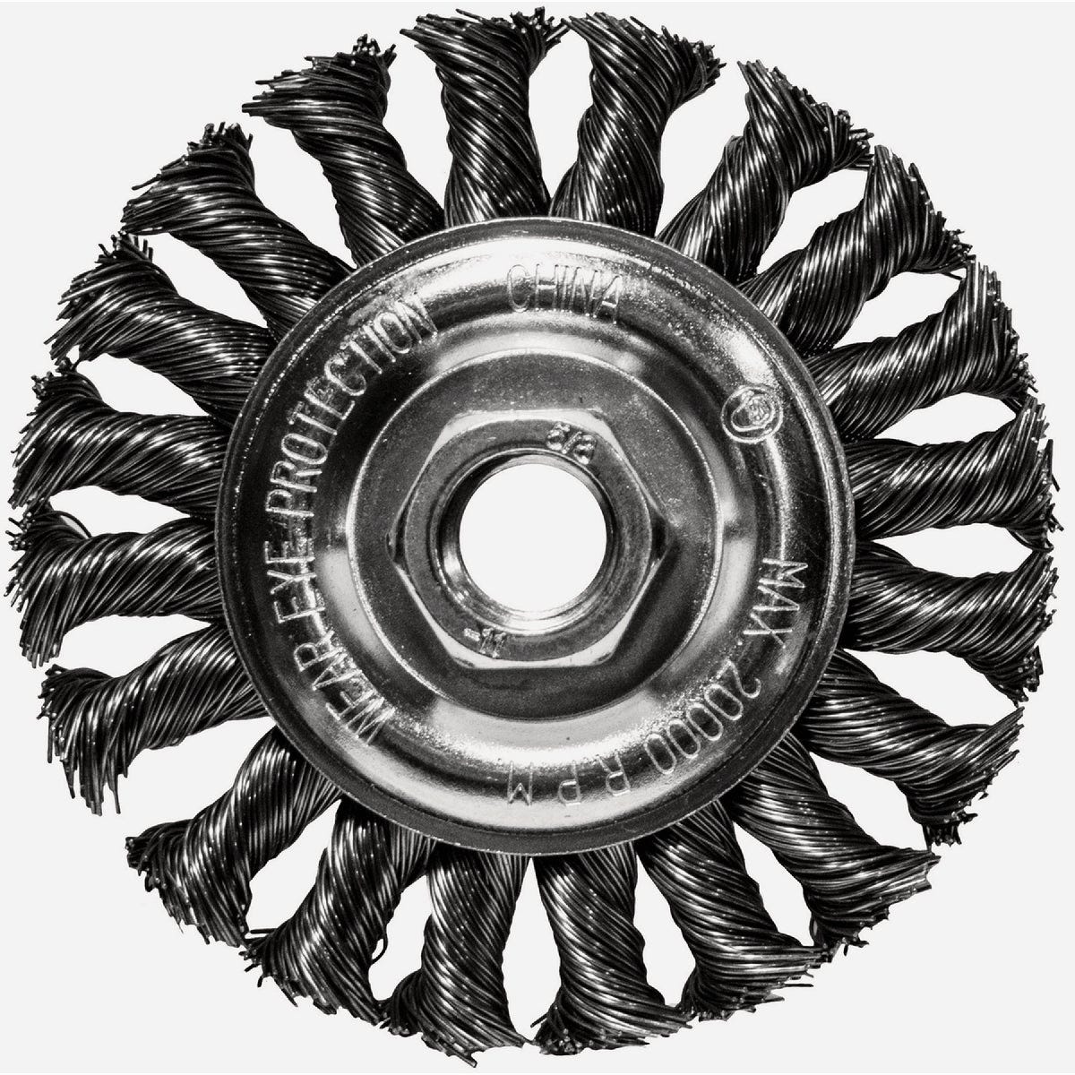Century Drill & Tool 4 In. Coarse Angle Grinder Wire Wheel | True Value ...