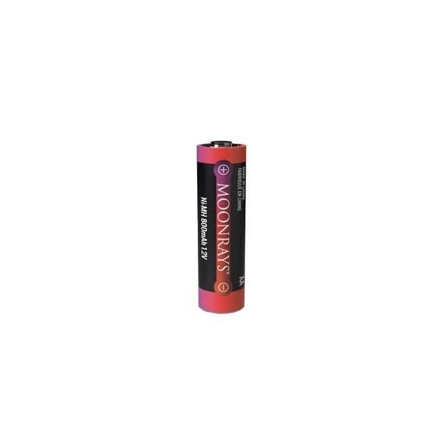 Moonrays AA 800 mAH Rechargeable Solar Light Battery (4-Pack) | True ...