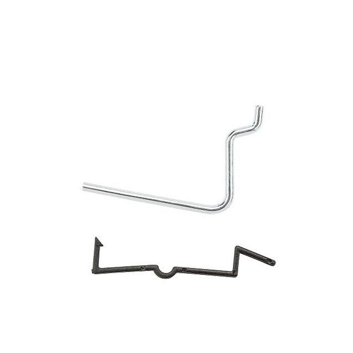 National Hardware 2-1/2 In. Galvanized Steel Pegboard Angle Hook with 1 ...