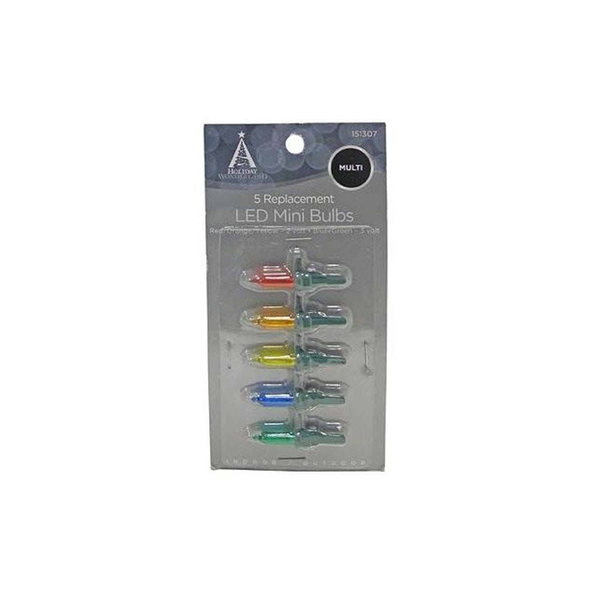 Holiday Wonderland Multi-Color Mini Christmas Lights LED Replacement ...