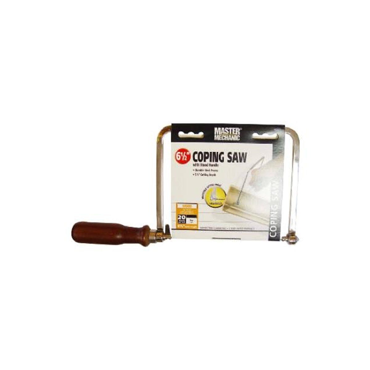 Master Mechanic 5-1/4 In. 20 TPI Wood-Handled Coping Saw | True Value ...
