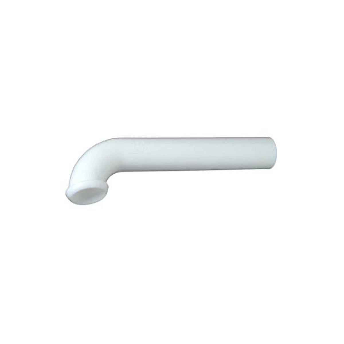Master Plumber 1-1/4 x 7 In. White Plastic Lavatory Drain Wall Tube ...