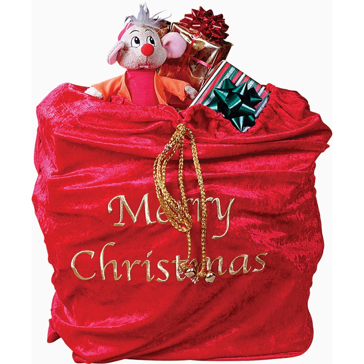 Fun World 30 In. x 36 In. Velvet Santa Sack | True Value Hardware