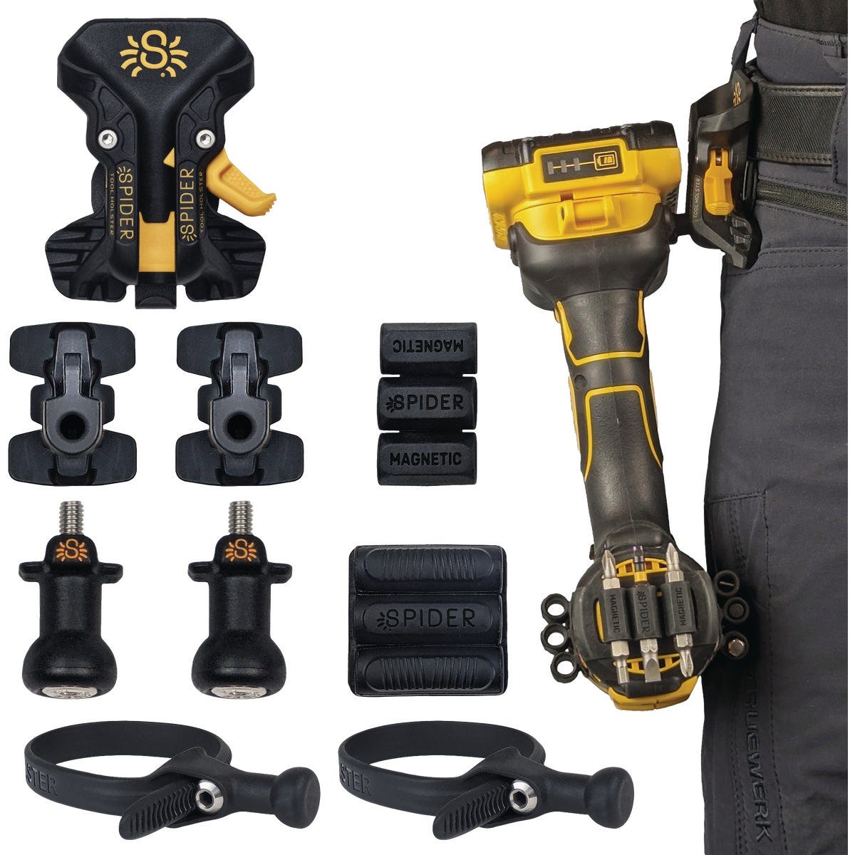 Spider Tool Holster Pro Holster Kit (9-Piece) | True Value Hardware