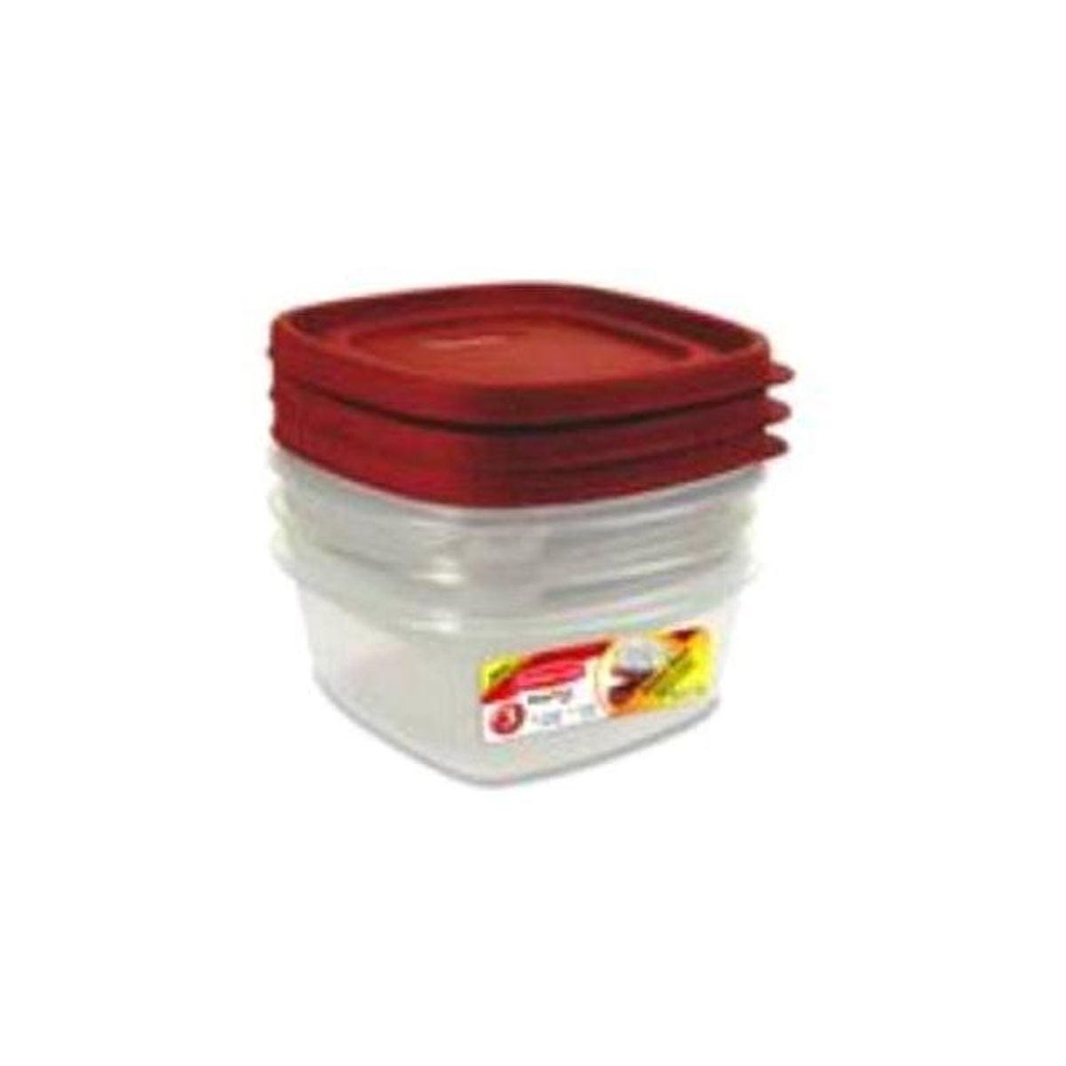 Rubbermaid 6-Piece Food Storage Container Set with Easy-Find Lids ...