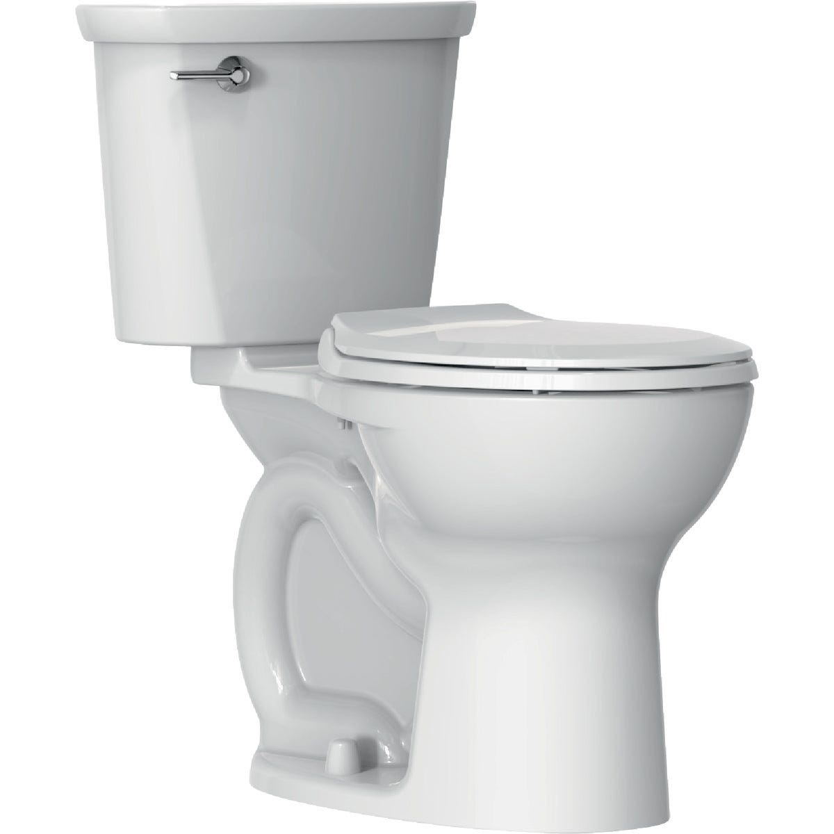 American Standard Cadet 10 In. Rough-In White Chair Height Round Bowl 1 ...