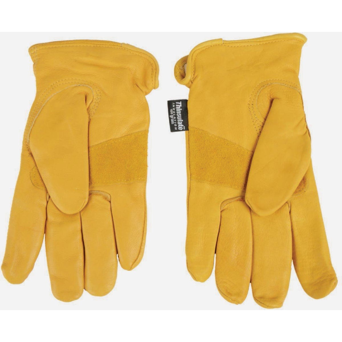 Forney Men's XL Lined Premium Cowhide Leather Driver Work Gloves | True ...