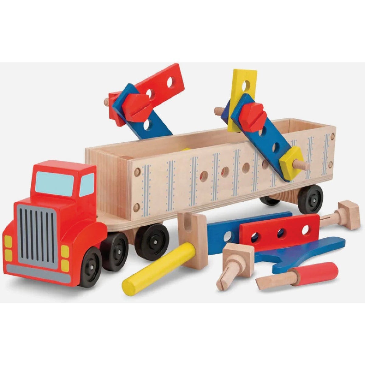 Melissa & Doug Big Rig Truck Wooden Play Set | True Value Hardware