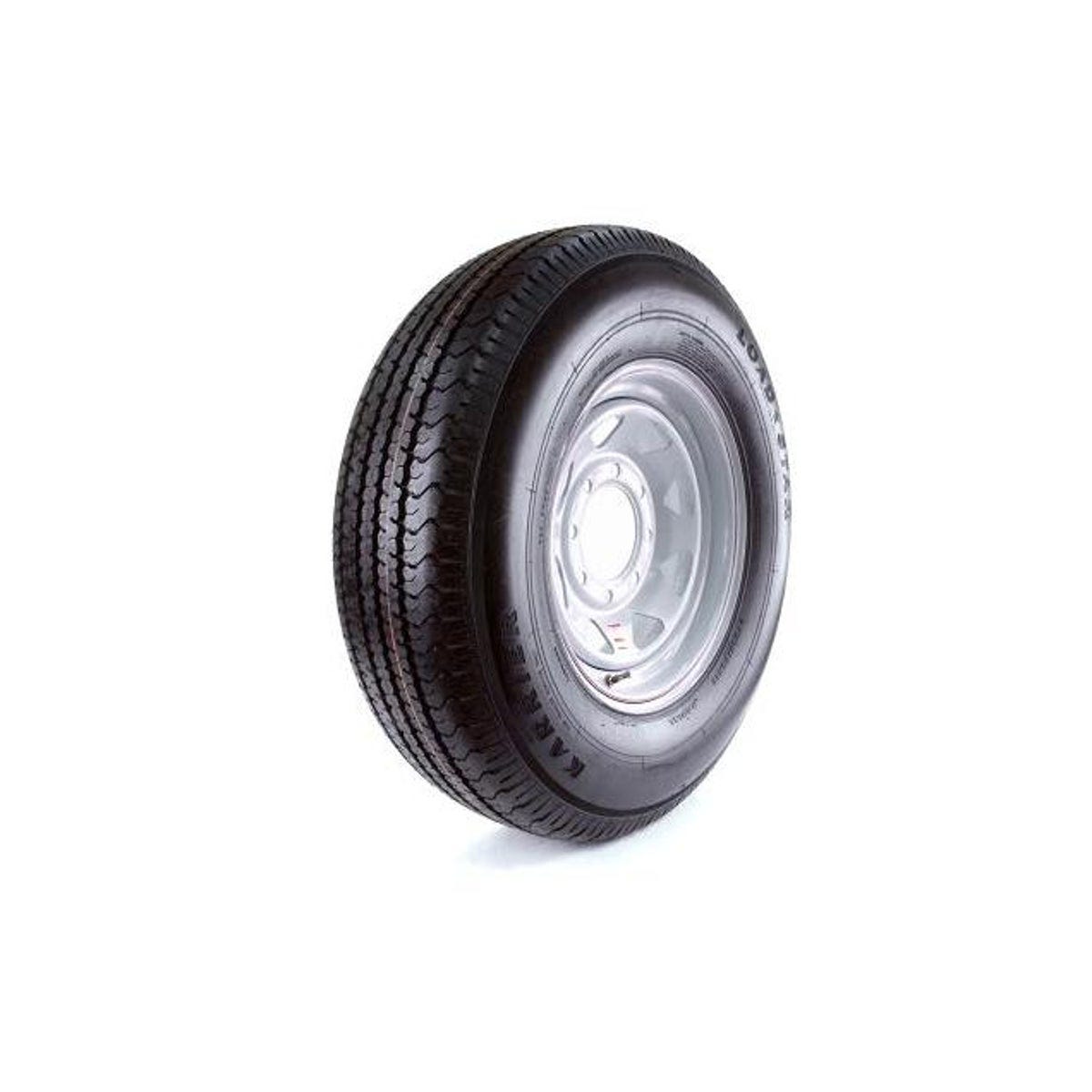 Kenda Loadstar Karrier Radial 235/80R-16 LRD 8-Hole Custom Spoke Wheel ...