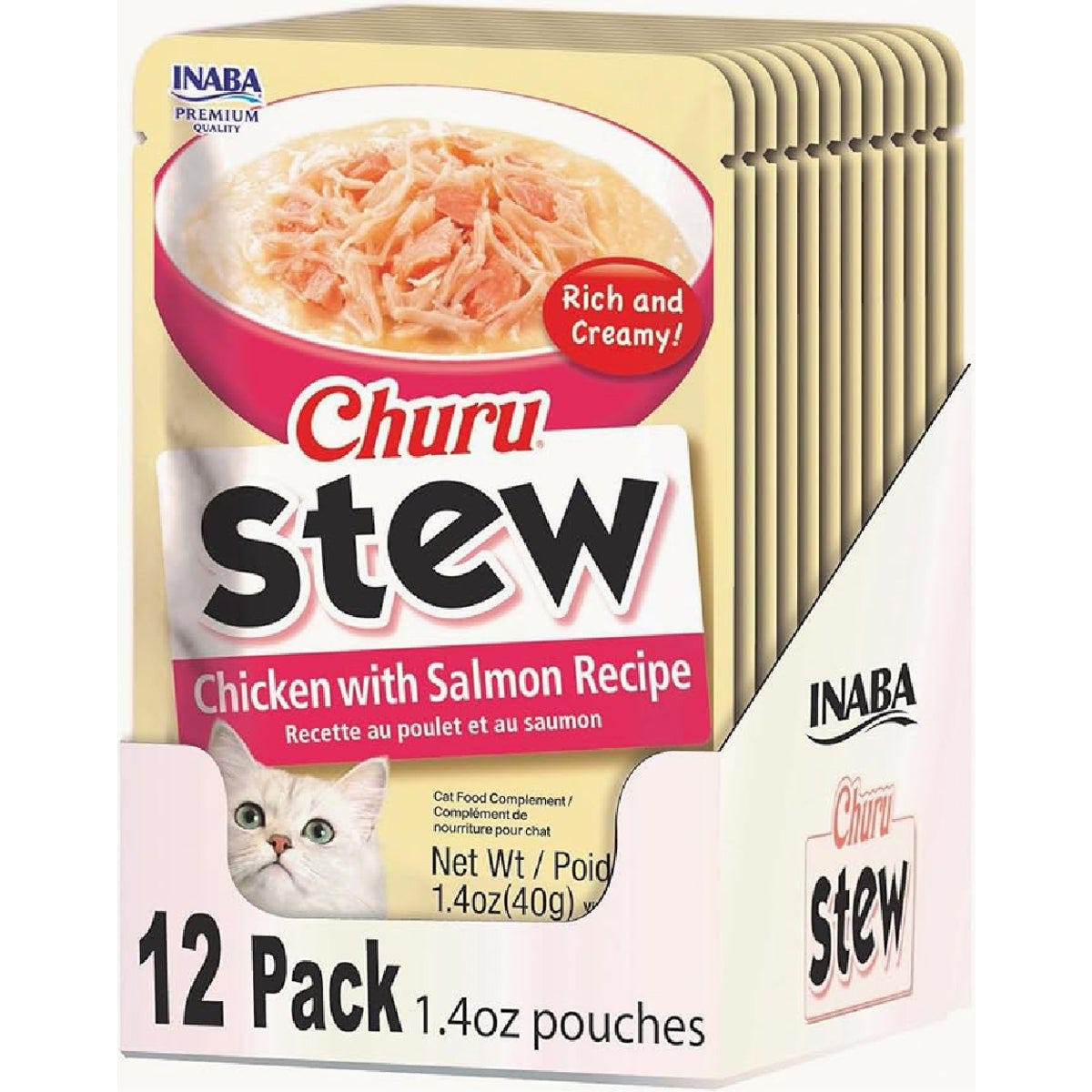 INABA Churu 1.4 Oz. Chicken & Salmon Stew Cat Treat | True Value Hardware
