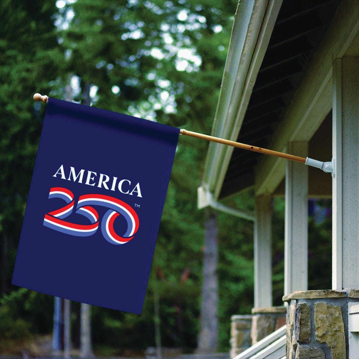 Valley Forge 28 In. x 40 In. Polyester America 250 House Flag | Do it Best