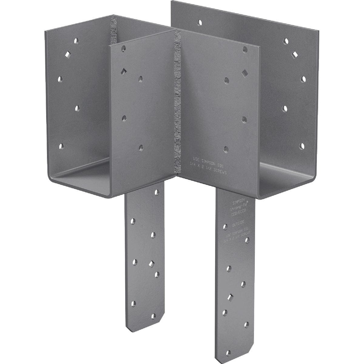 Simpson Strong-Tie ECCLLQ L-Shape End Column Cap for 4x Beam, 6x Post ...