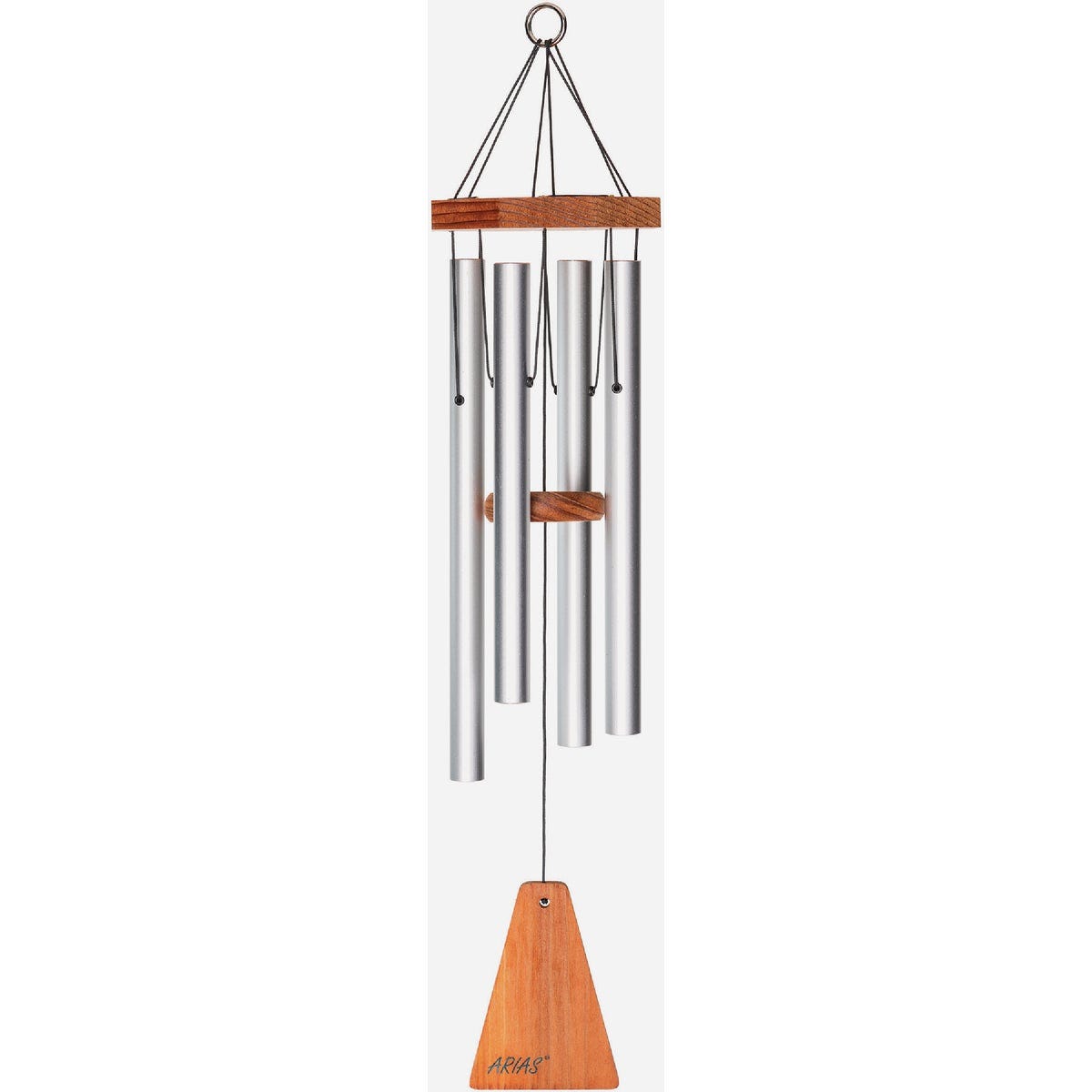 Wind River Arias 27 In. Silver 4-Tube Wind Chime | True Value Hardware