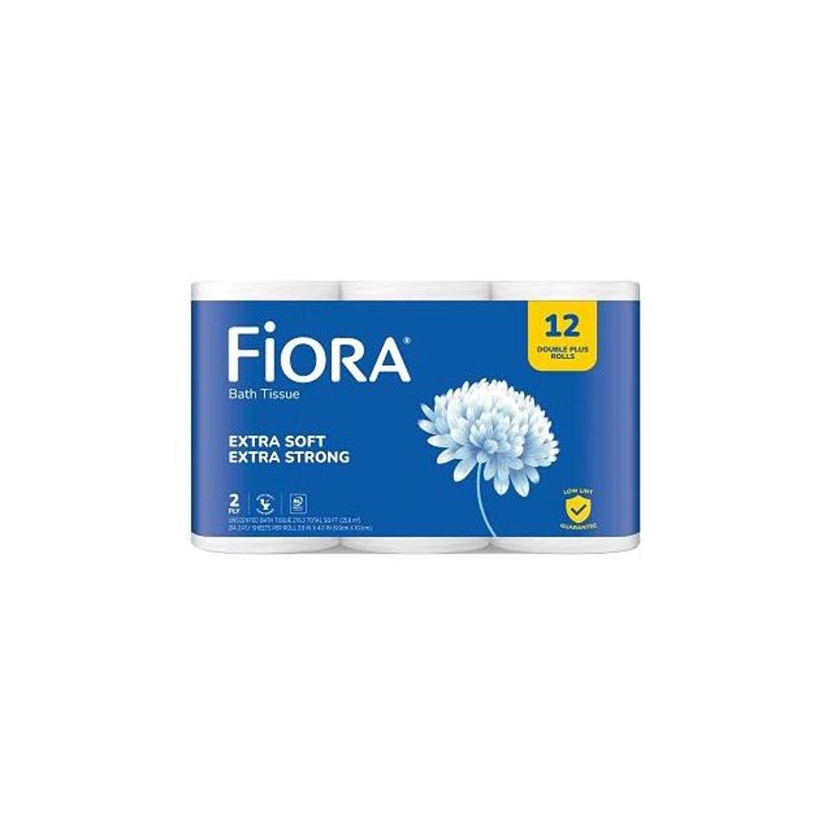 Fiora 12-Pack 2-Ply Double Roll Bath Tissue | True Value Hardware