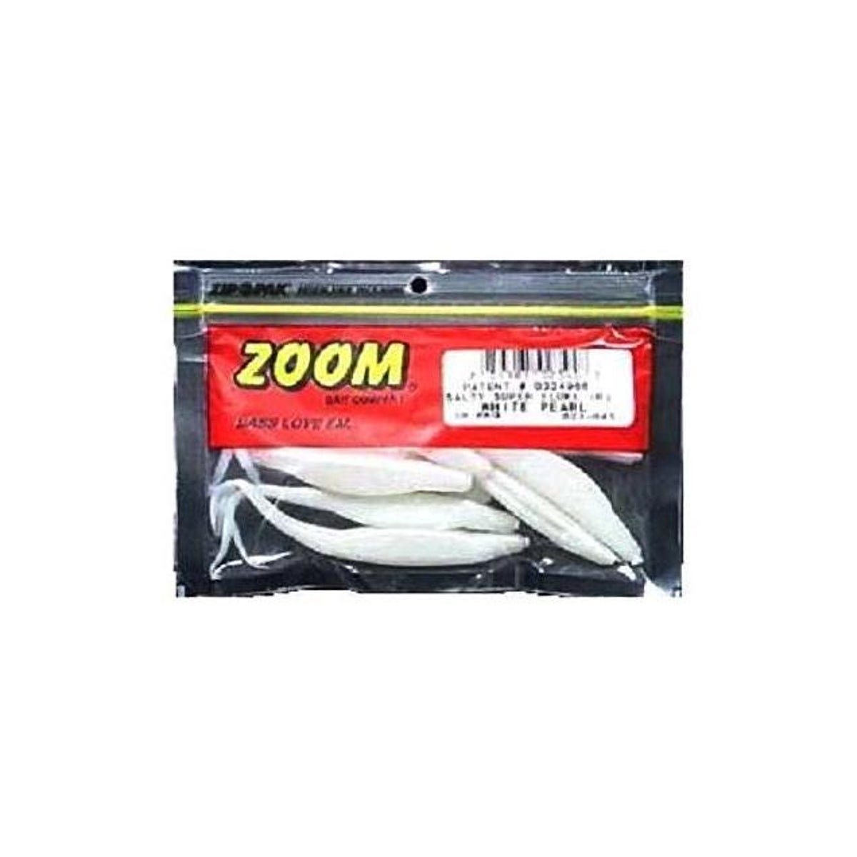 Zoom 5-1/4 In. White Plastic Fluke Bait (10-Pack) | True Value Hardware