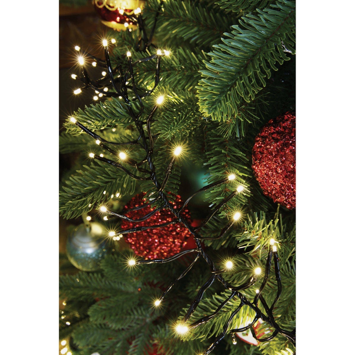 Lumineo 44 Ft. Warm White 8-Function LED Cluster Light Set | Do it Best