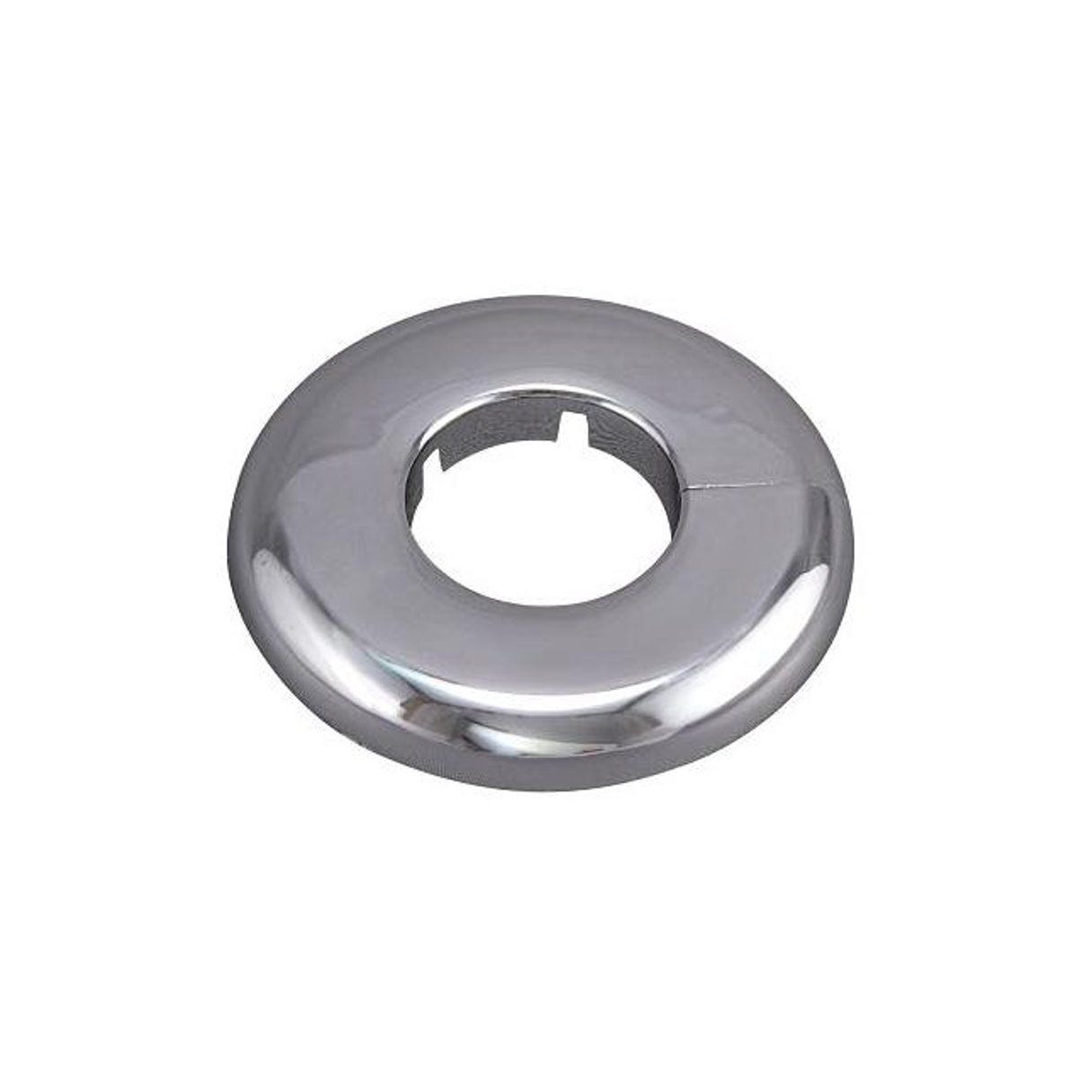 Plumb Pak Chrome Plated Plastic Floor & Ceiling Plate Flange for 1 In ...