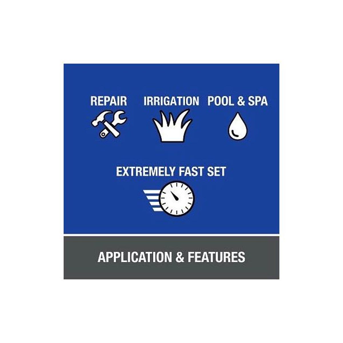 Oatey 4 Oz. Blue Lava PVC Pipe Cement | Do it Best