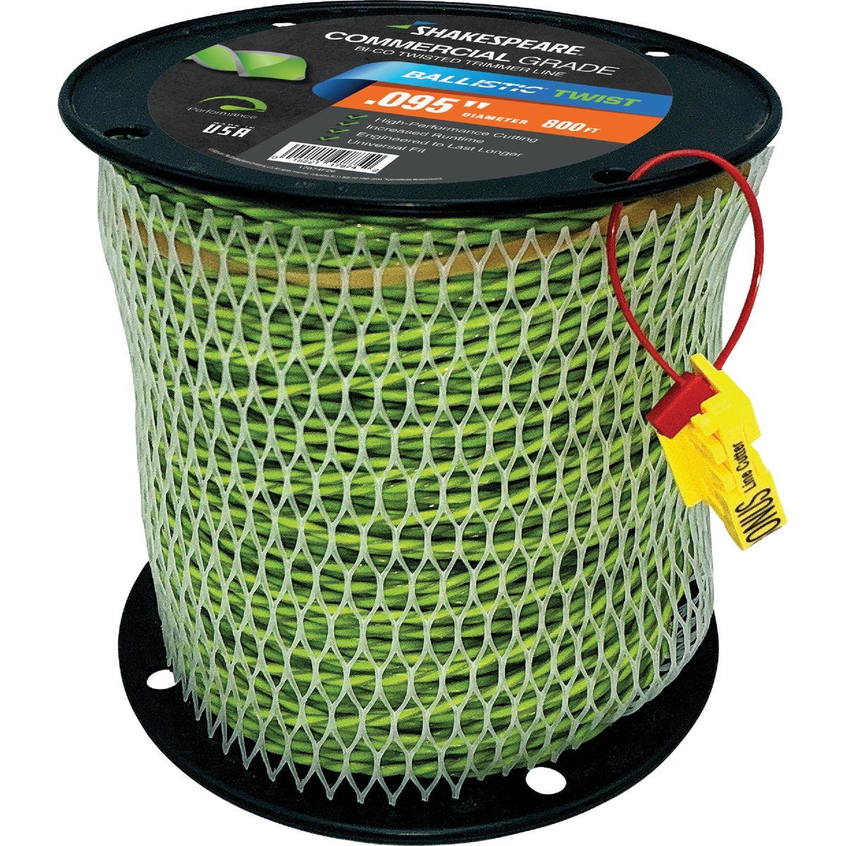 Shakespeare Ballistic Twist 0.095 In. 3 Lb. Trimmer Spool | True Value ...