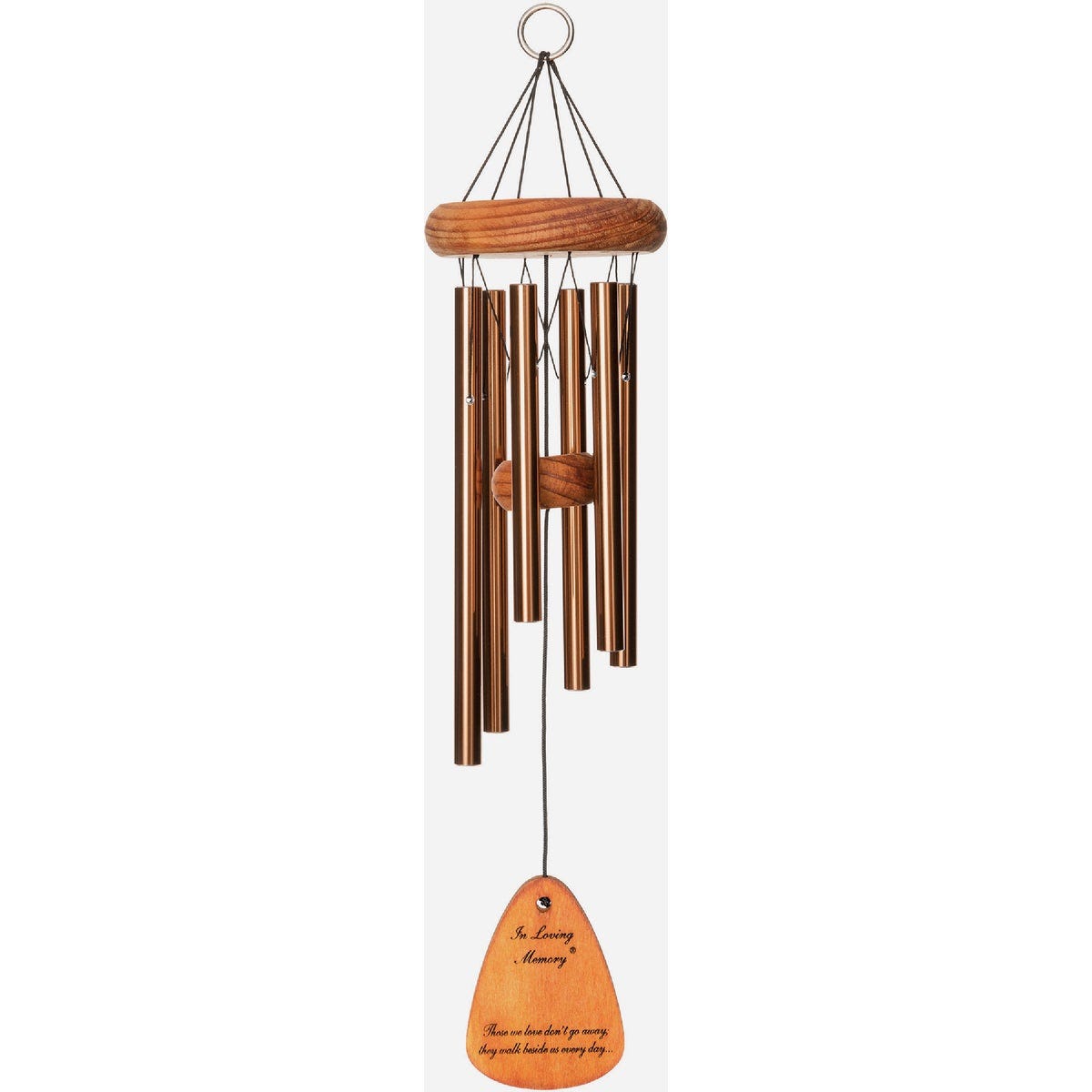 Wind River In Loving Memory Abraham Lincoln 18 In. Bronze Wind Chime ...