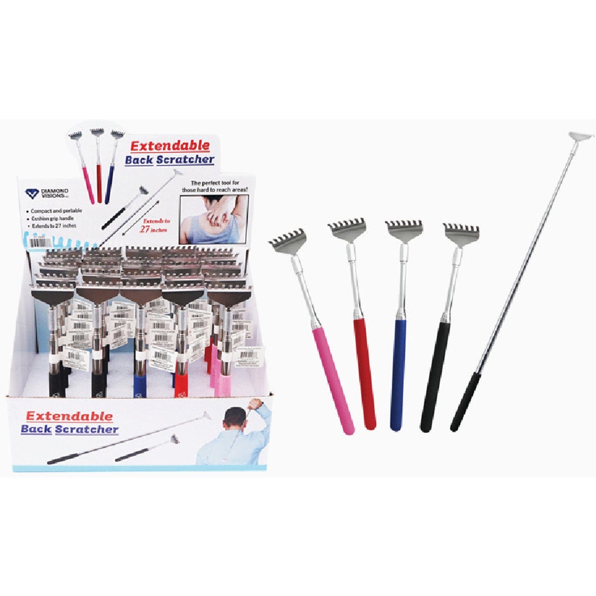 Diamond Visions 27 In. Extendable Back Scratcher- | True Value Hardware