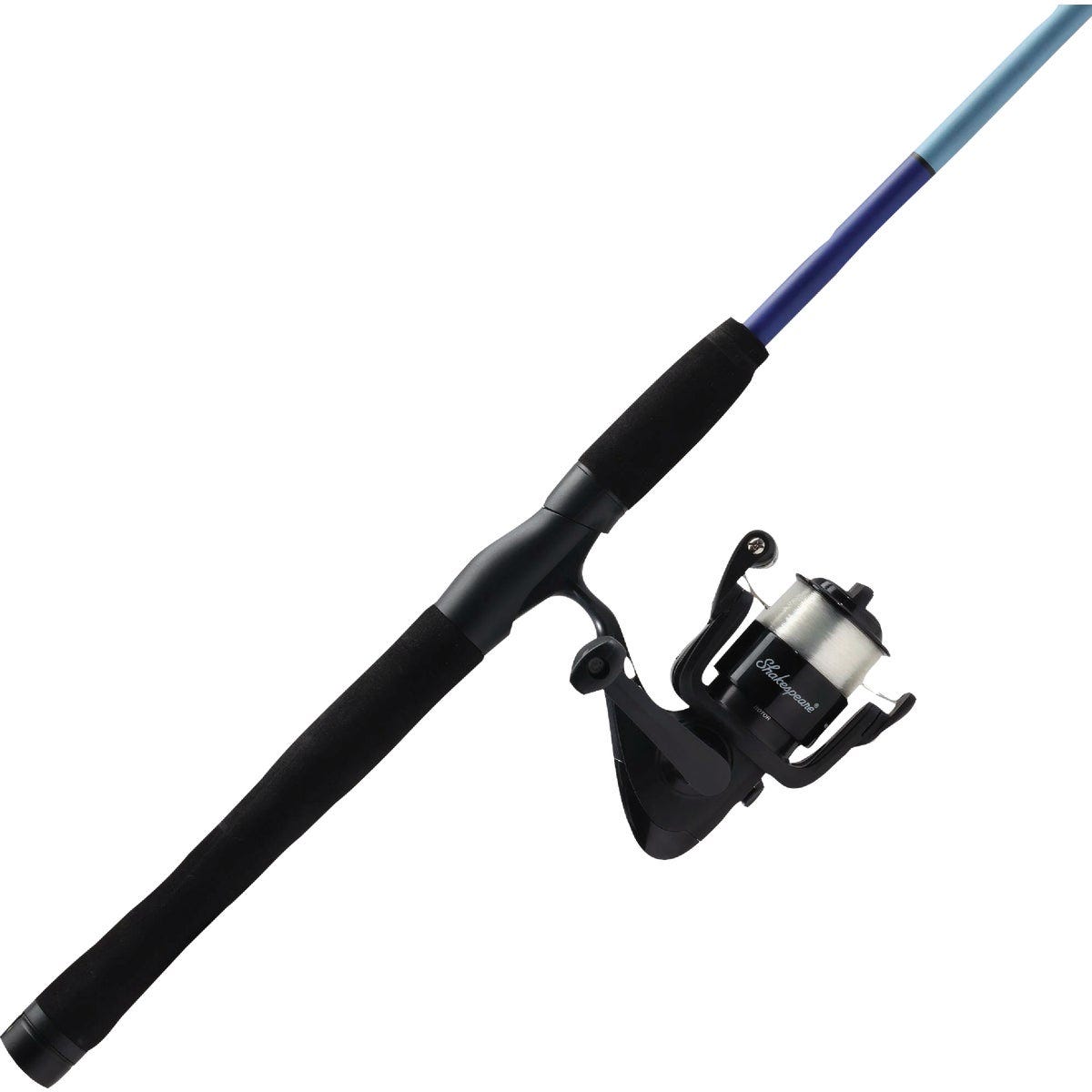 Shakespeare Catch More Fish Inshore Spinning Combo Fishing Rod & Reel ...