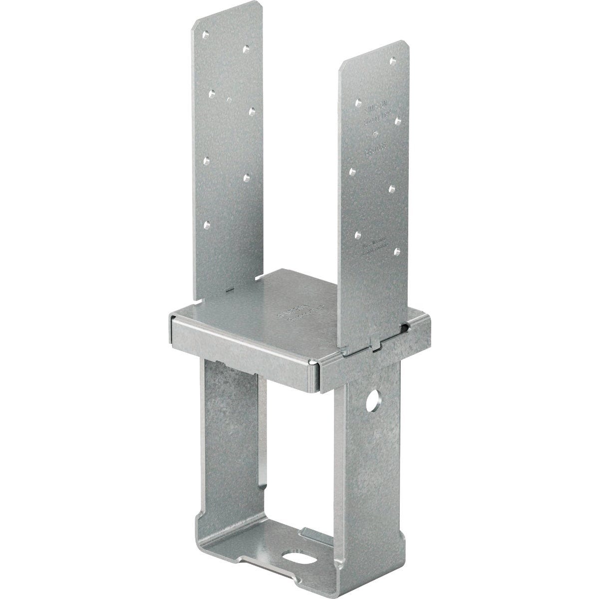 Simpson Strong-Tie 6 In. x 6 In. 12 ga Hot Dipped Galvanized Standoff ...