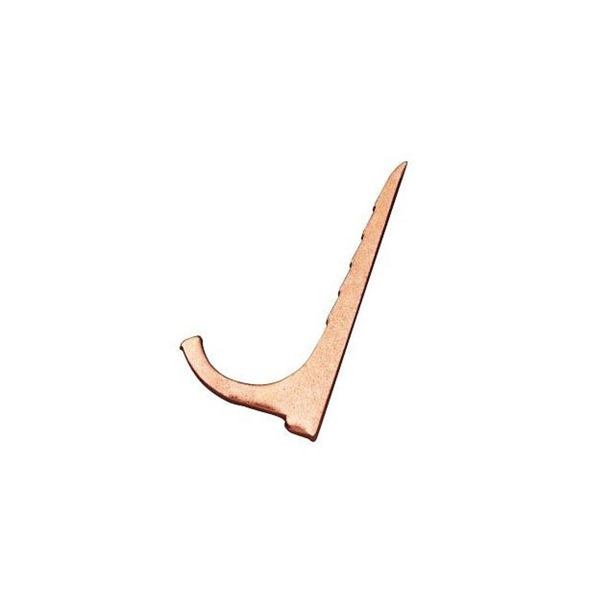 Oatey 1/2 - 3/4 In. Pipe Hanger Copper Coated Steel Nailer (12-Pack ...