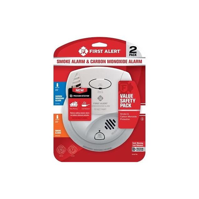 First Alert 2-Pack Smoke & Carbon Monoxide Alarm | True Value Hardware