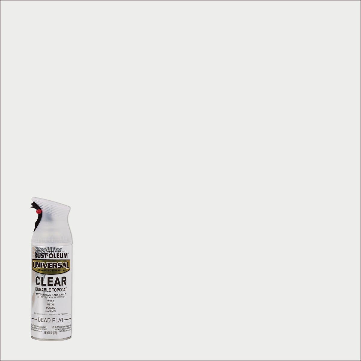 Rust-Oleum Universal 11 Oz. Topcoat Spray Paint, Dead Flat Clear | True ...