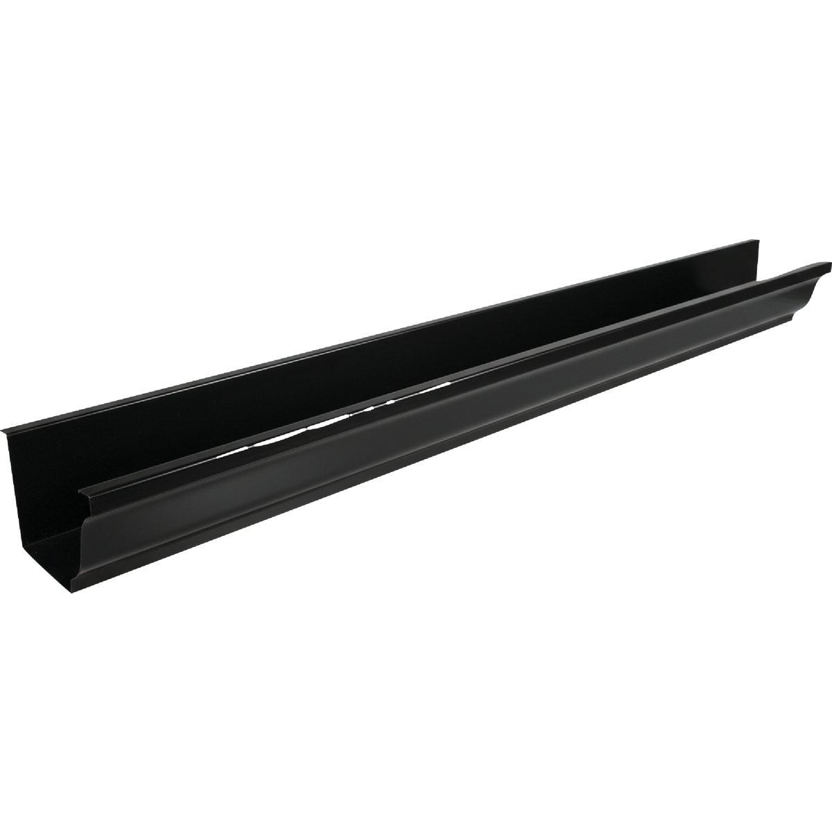 Spectra Metals 5 In. x 10 Ft. K-Style Black 0.019 Aluminum Gutter ...