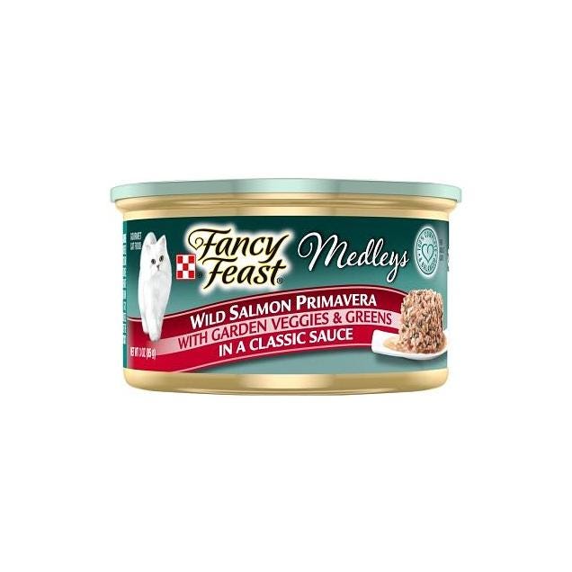 Purina Fancy Feast 3 Oz. Salmon Primavera Canned Cat Food | True Value ...